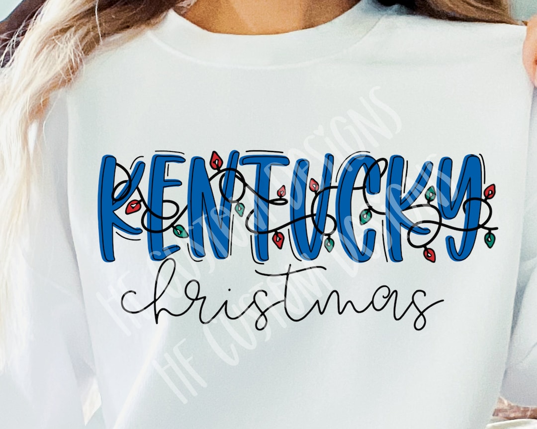 Kentucky Christmas Png, Kentucky Christmas Svg, Christmas in Kentucky ...