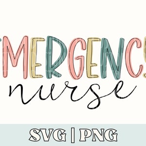ER Nurse SVG | Er Nurse PNG | Er Nurse Badge Reel Svg | Cut Files for ...