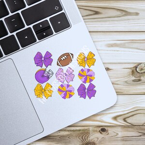 Preppy Game Day PNG - Tailgate PNG - Purple and Gold Game Day - Game ...