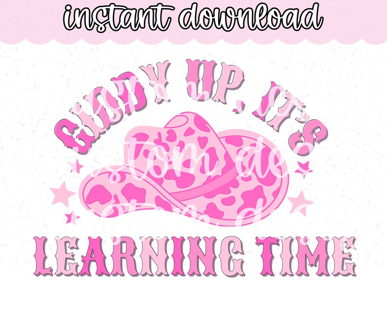 Giddy up Its Learning Time Png Teacher Png Learning Png Classroom ...