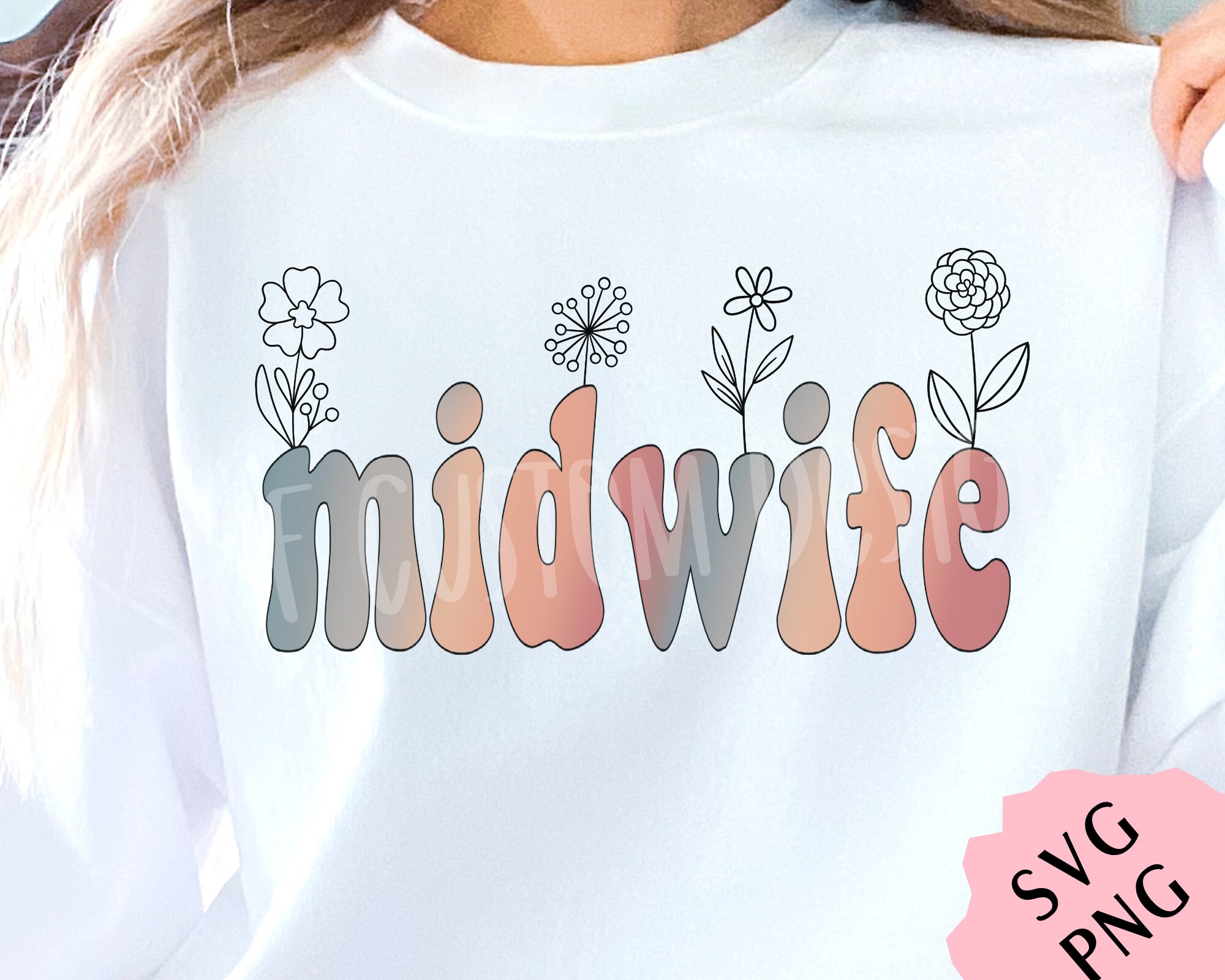 Midwife Svg Midwife Gift Nurse Midwife Svg Doula Gift Midwife ...