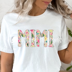 Mimi Floral PNG | Mimi Png | Grandma Png | Mimi Shirt Png | Mimi ...