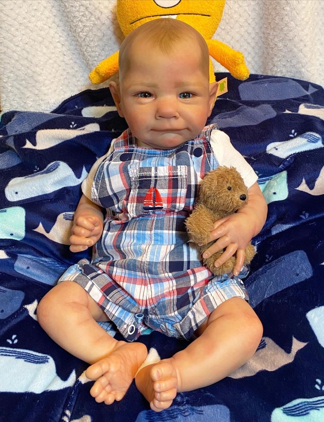 Reborn Awake, Baby Boy With Magnet Pacifier - Etsy