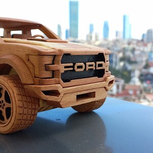 Wooden Cars - Ford F150 Raptor - Off-road Wooden Model Car ...