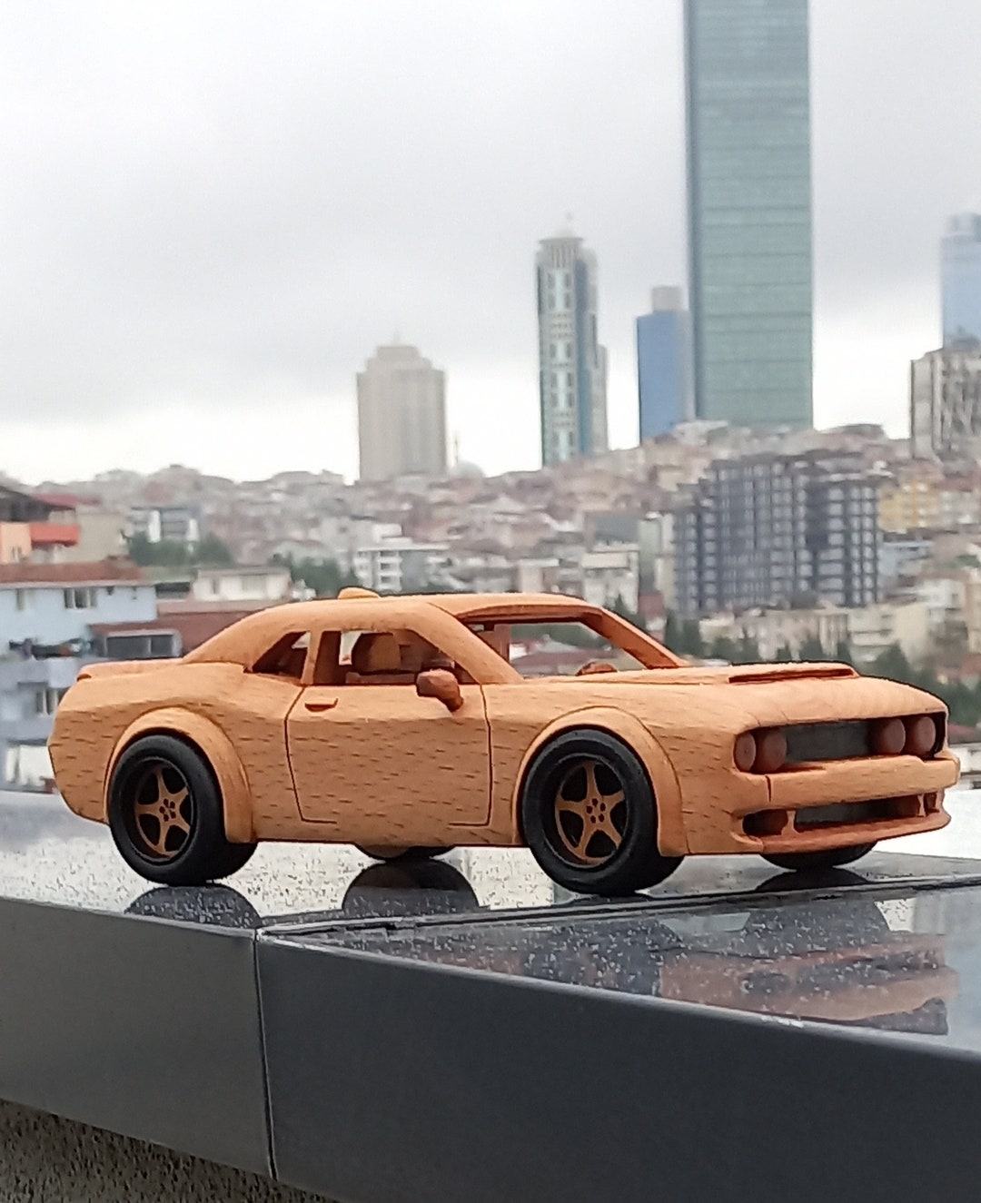 Handmade Wooden Challenger Demon Car – Rustic Muscle Car Collectible - Etsy