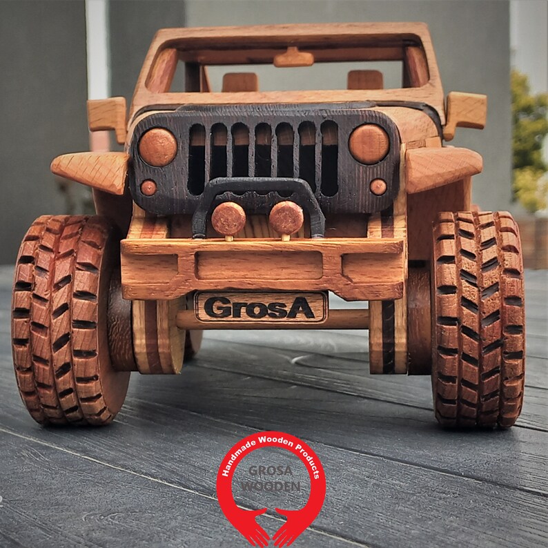 Handmade Wooden Jeep Trailcat Model – Rustic 4x4 Truck Decor - Etsy