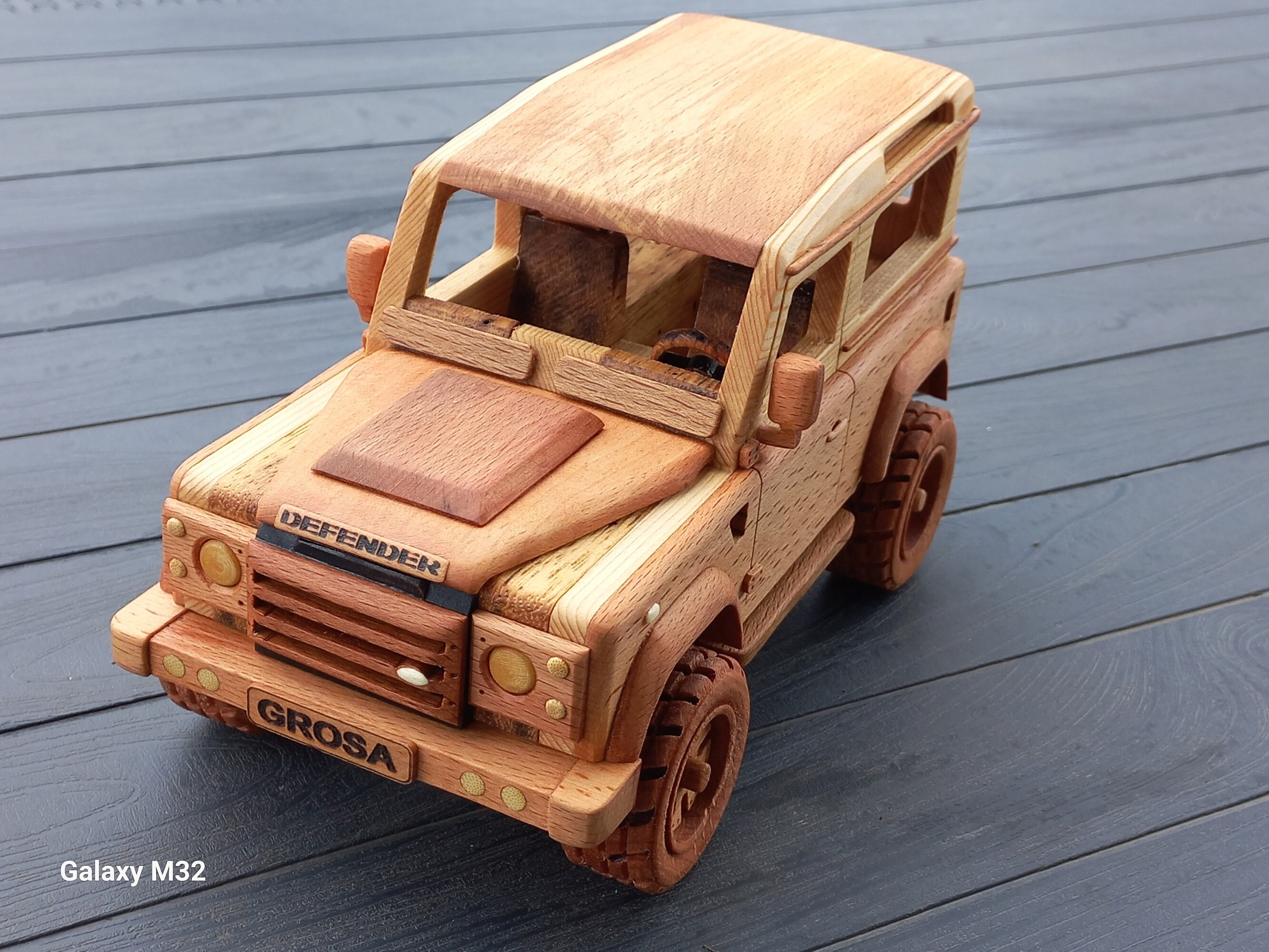 Land Rover Defender 90 Wooden Model Car Unique Gifts Detailed Craft - Etsy