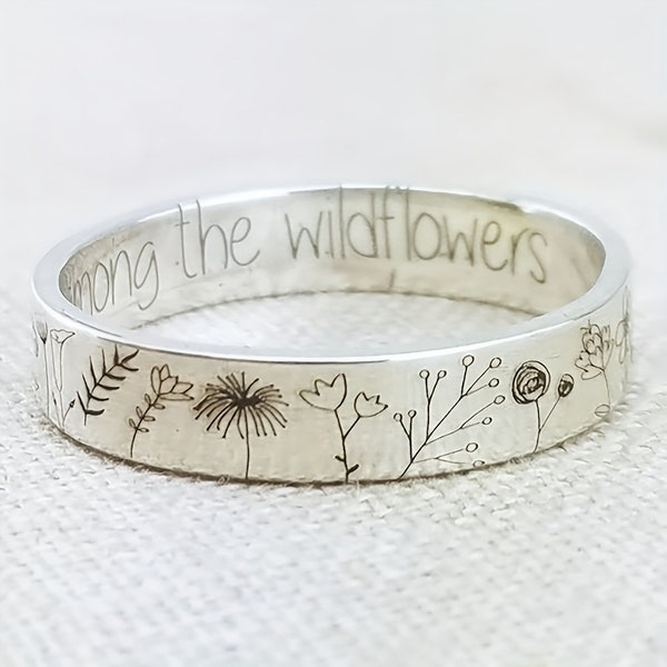 Dandelion Ring - Etsy