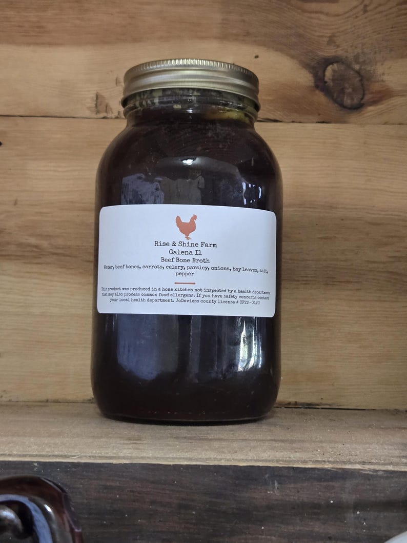 Beef Bone Broth - Etsy