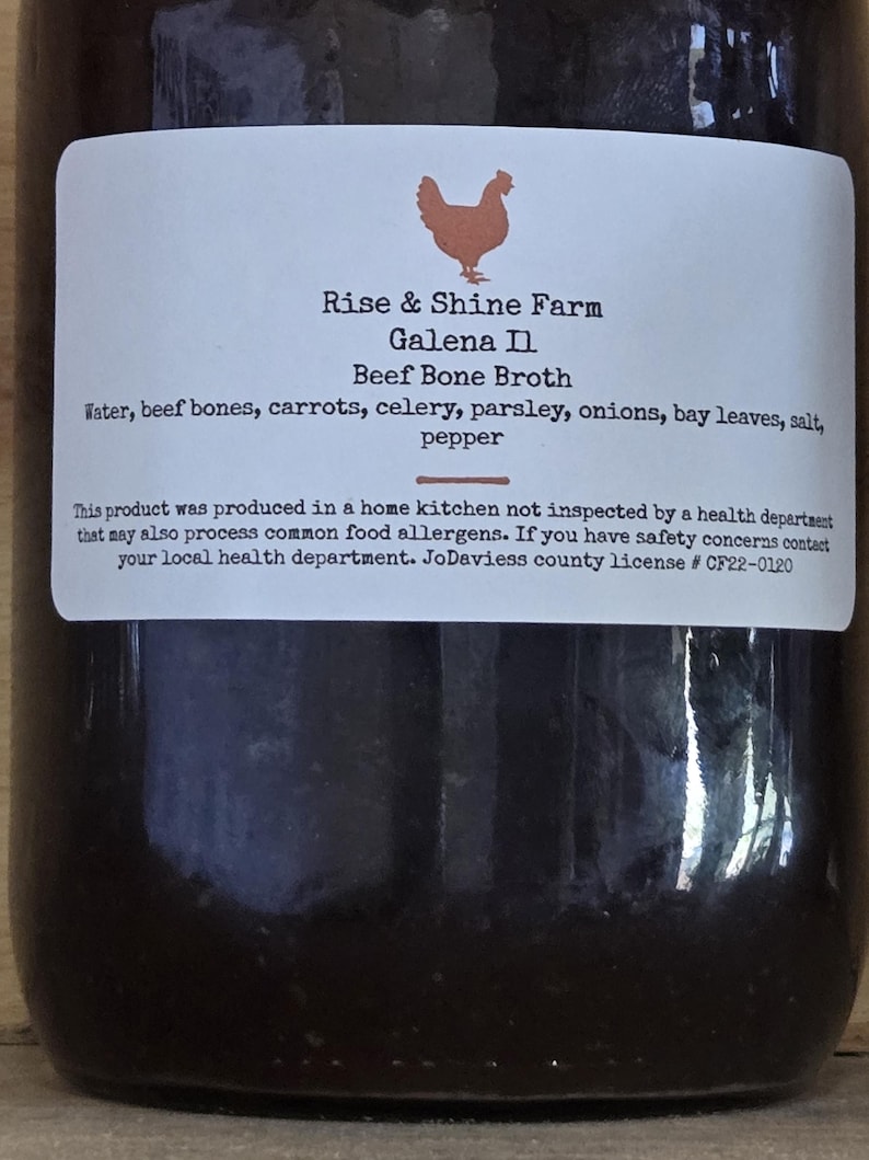 Beef Bone Broth - Etsy