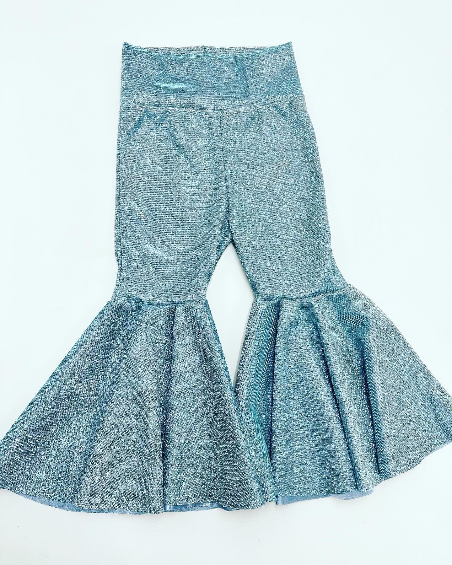 Girl Birthday Bell Bottom Outfit Set /princess Bday Shirt/chromatic ...