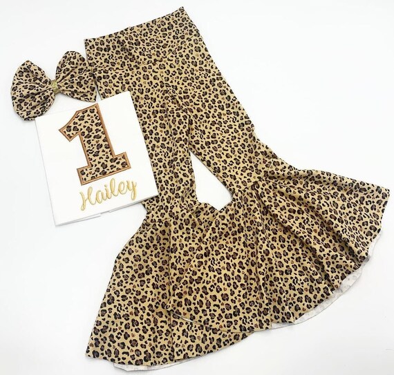 Girls Birthday Cheetah Birthday Outfit Set / Wild Theme | Etsy