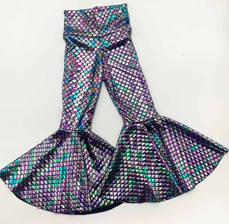 Mermaid Birthday Bell Bottom Outfit Set / Mermaid Birthday - Etsy