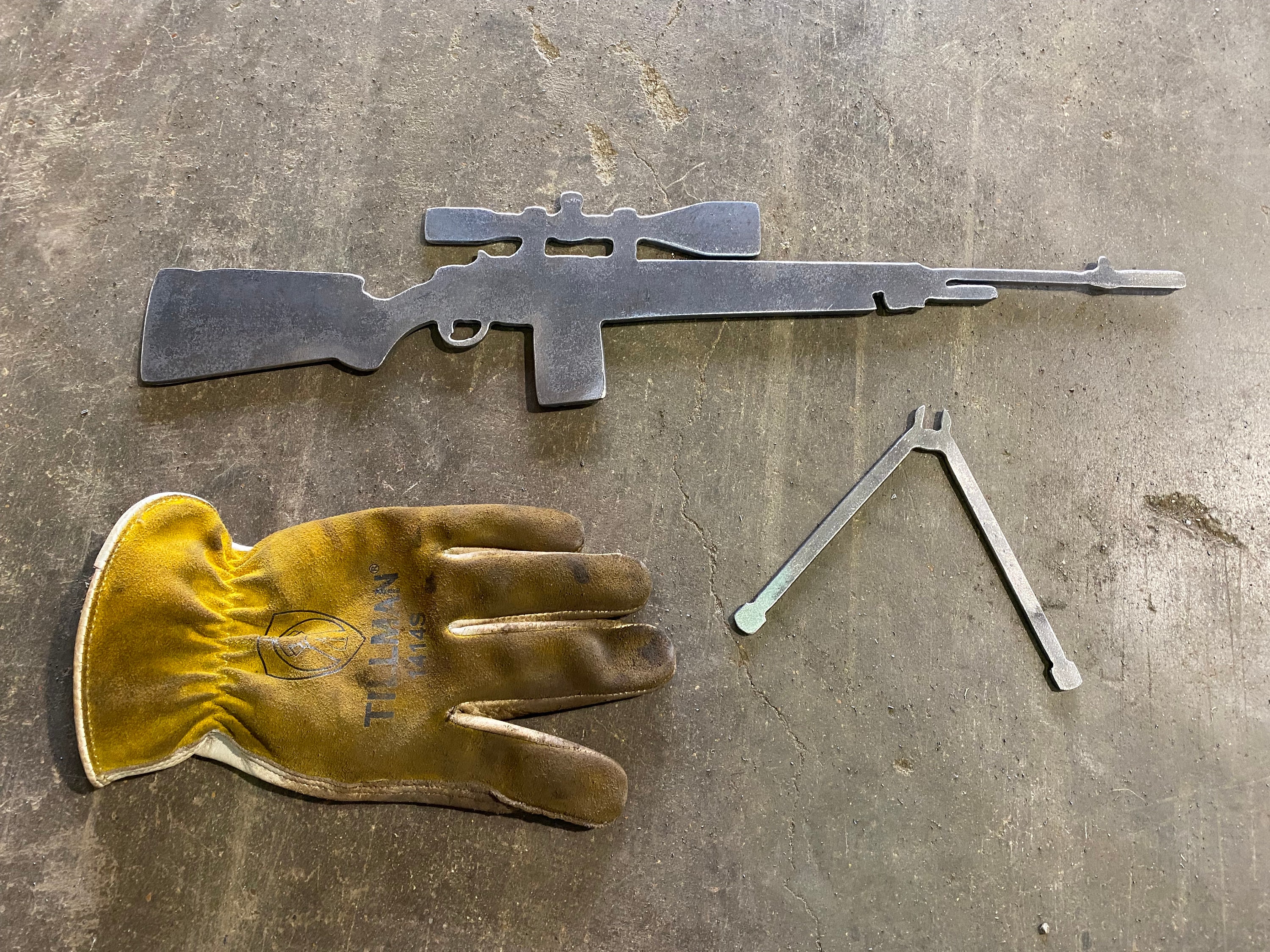 Desktop Rifle Scope W/ Bipod CNC PLASMA FILE (dxf) - Etsy