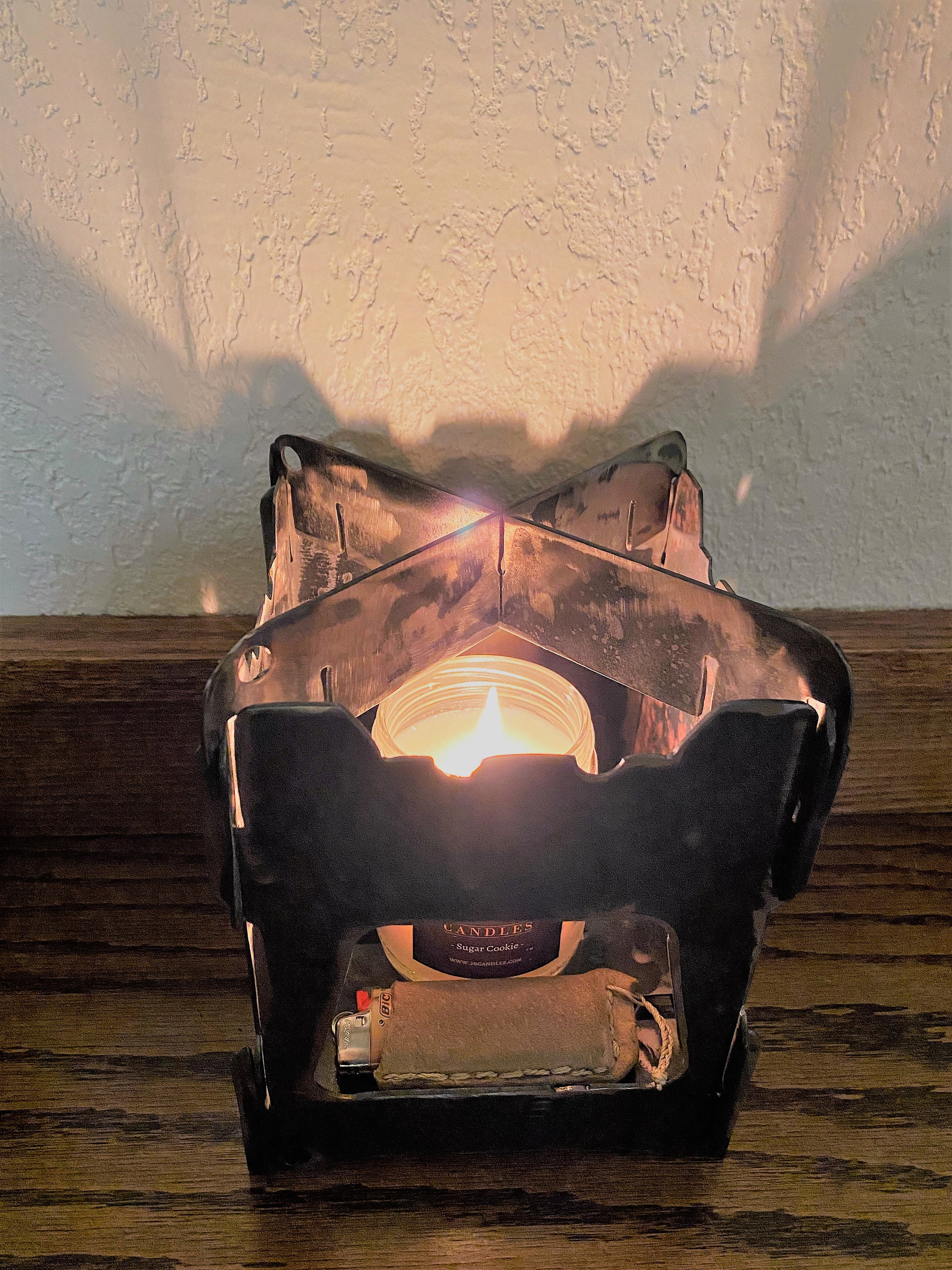 Candle Cradle/portable Fire Wood Stove CNC PLASMA FILE (dxf) - Etsy