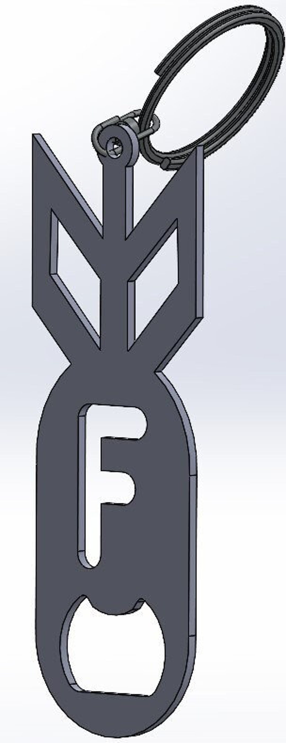 Bottle Opener - F Bomb Keychain CNC PLASMA FILE (dxf) - Etsy
