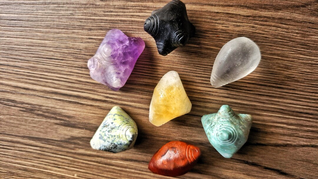 Peruvian Shamanic Chakras Chumpi Stones - Etsy