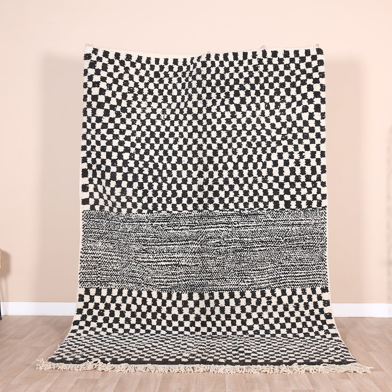Moroccan Checkered Rug - Etsy