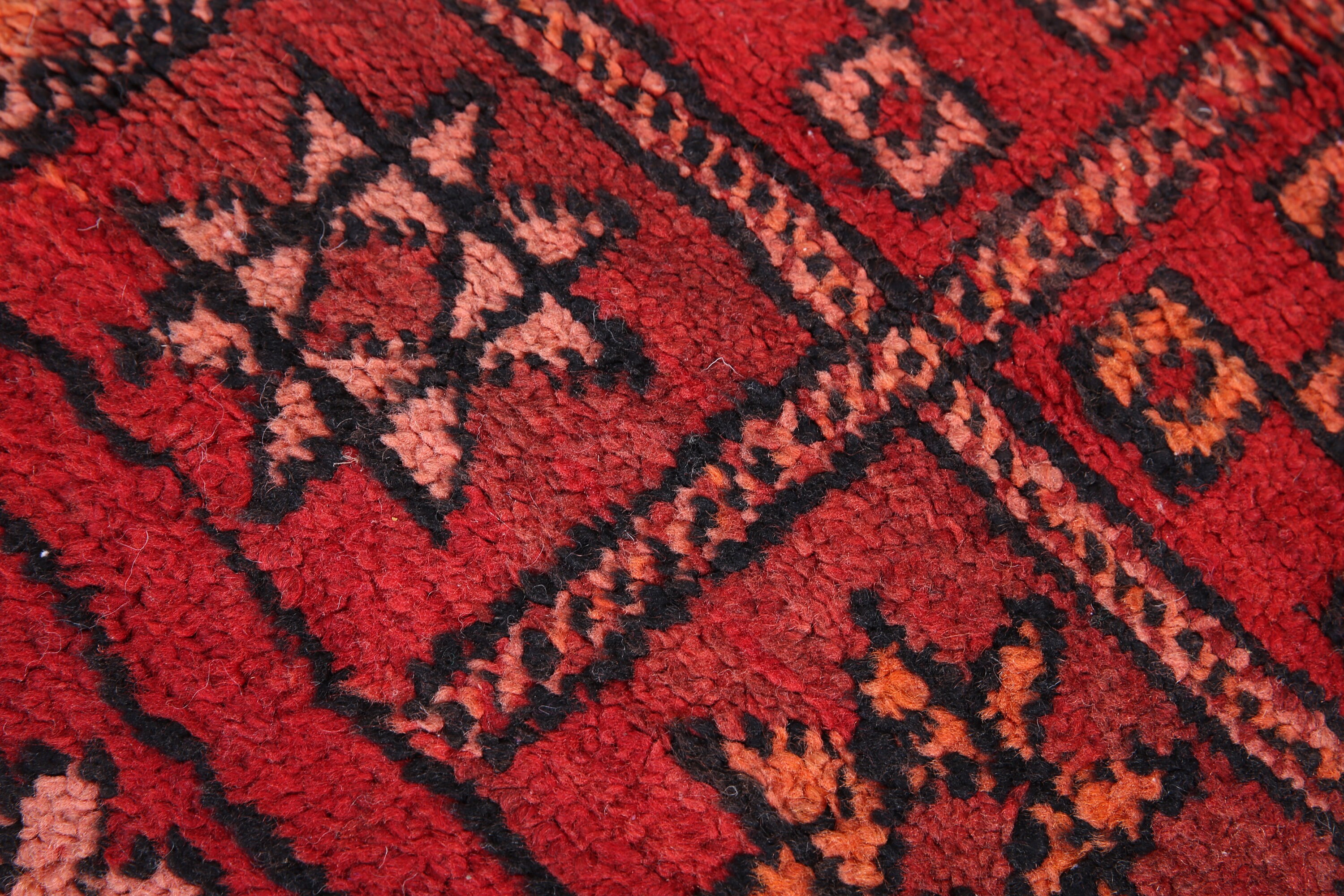Vintage Moroccan Pouf Cover, Moroccan Kilim Pouf, Moroccan Floor ...