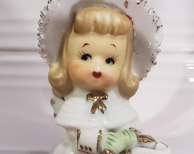Vintage Lefton Bell, Christmas Bell, Christmas Angel, Lefton Angel - Etsy
