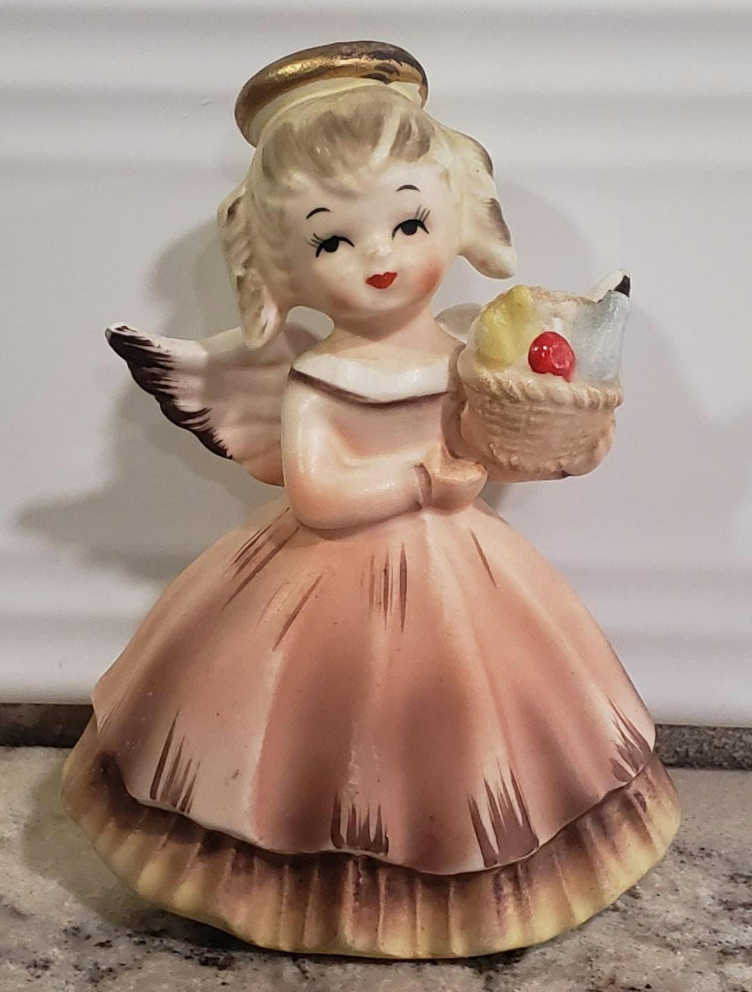 Vintage Inarco Harvest Angel, Angel of the Month, November Angel - Etsy