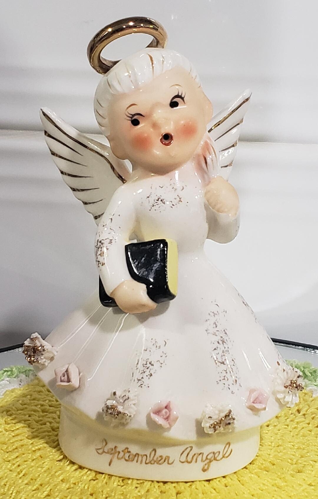 Vintage Kelvin September Angel, Angel of the Month, Birthday Angel ...