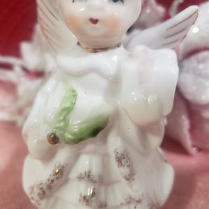 Vintage Angel, Birthday Angel, Christmas Angel, Napco Angel, December ...