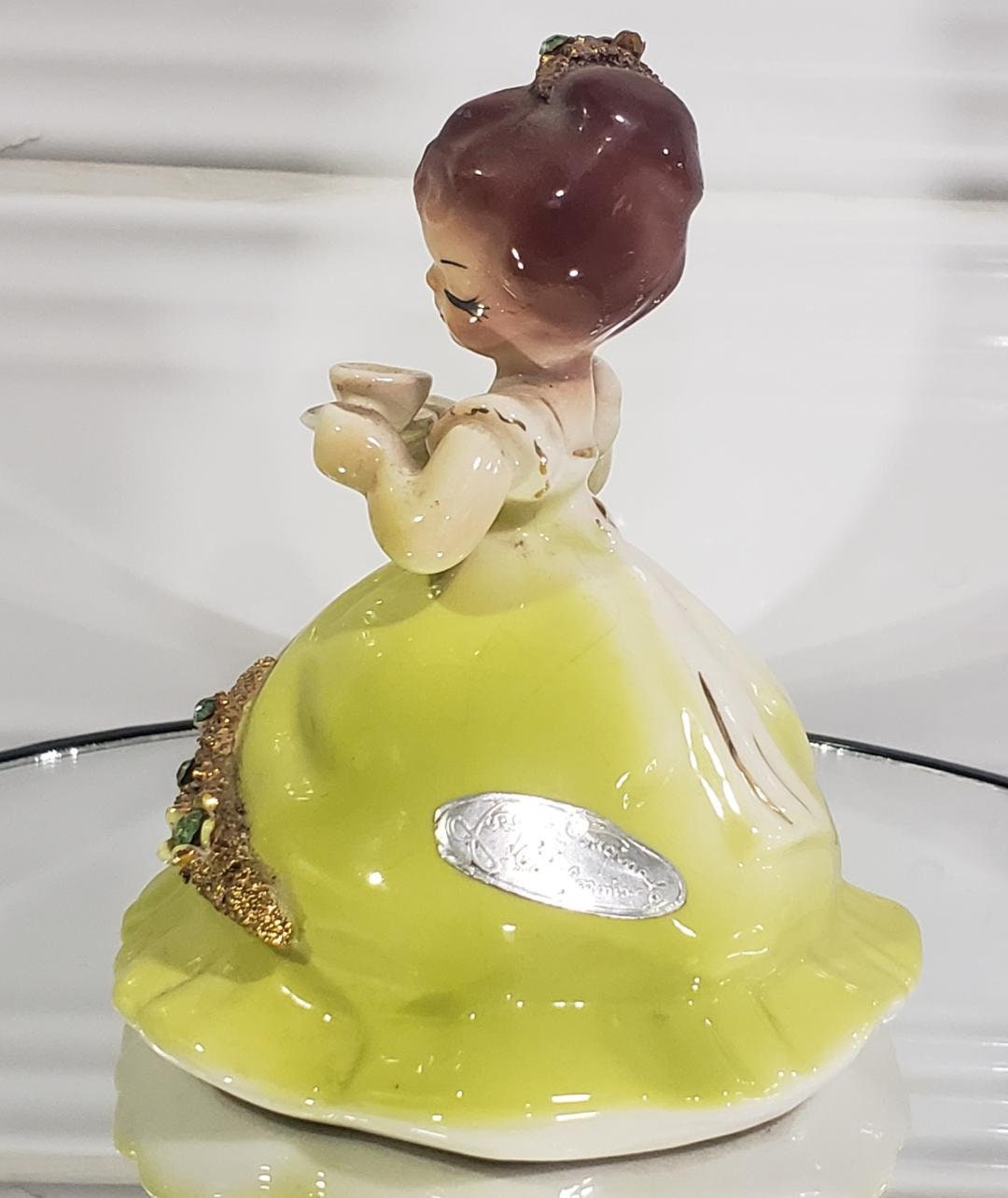 Vintage Early Josef Tea Time Lady, Josef Collectables, Josef Tilt Head ...