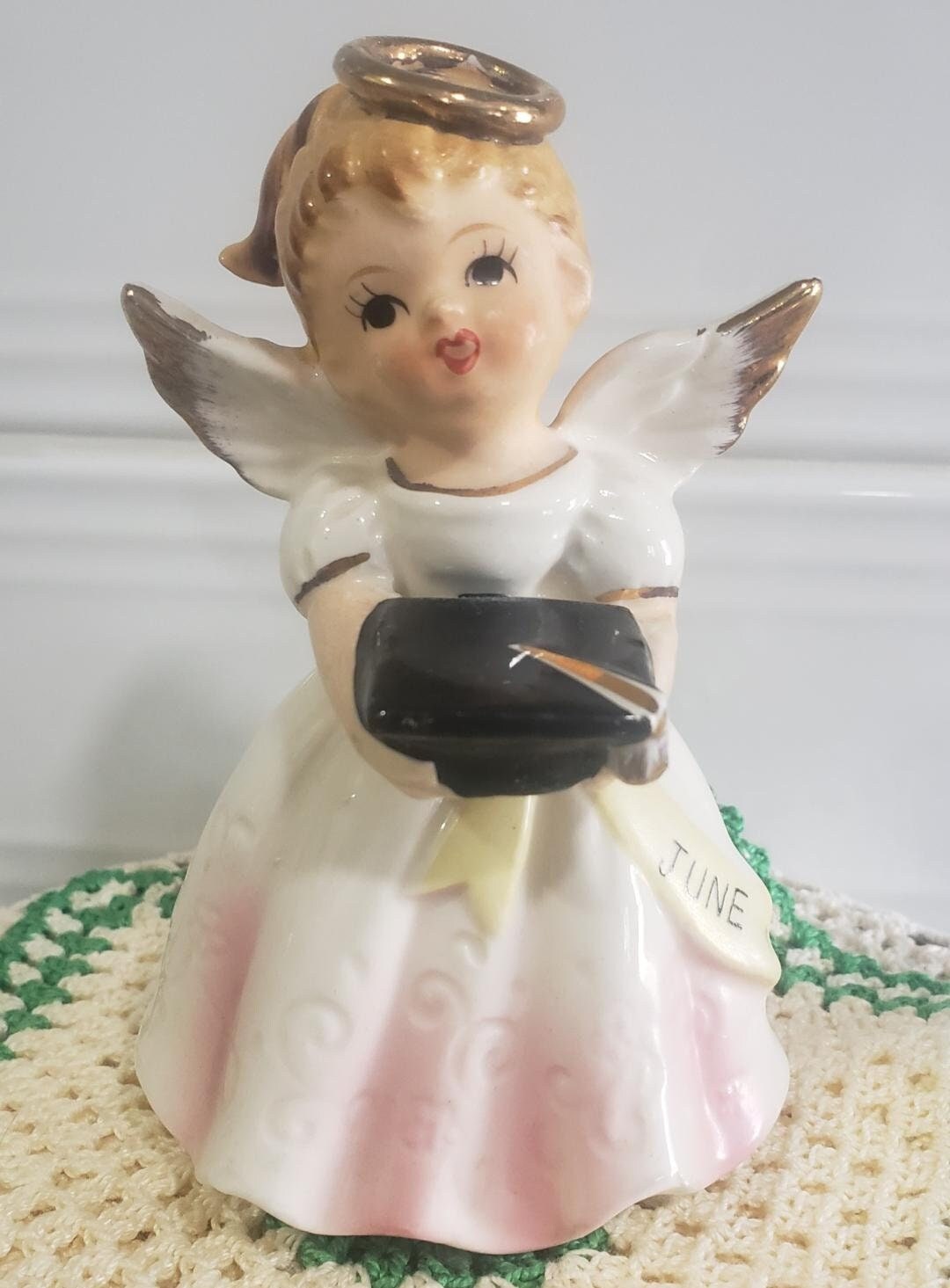Vintage Nippon June Angel Graduation Angel Graduation Decor - Etsy