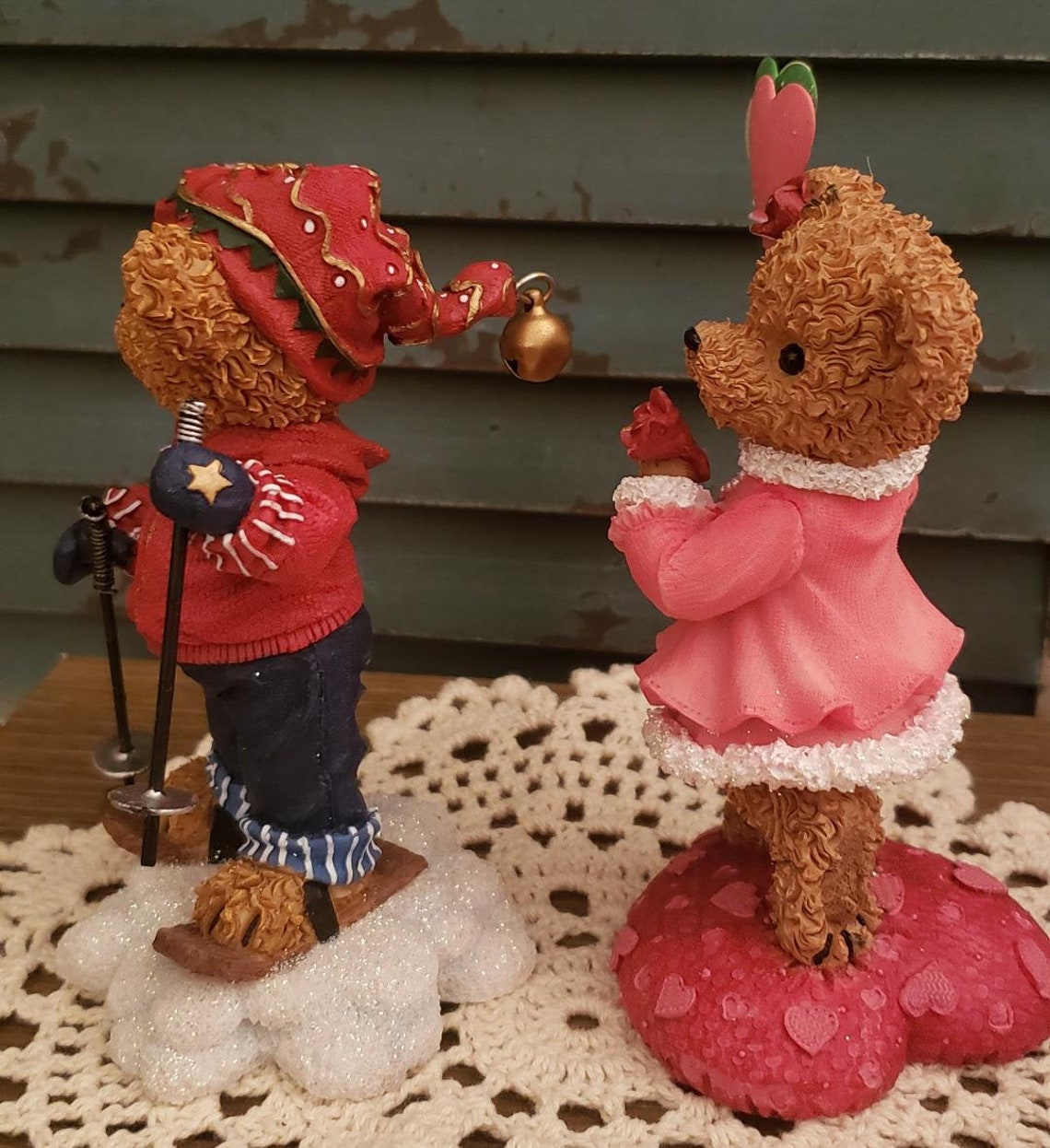 Kuddles Korner Figures, Bear Figurines, Collectable Figures, January ...