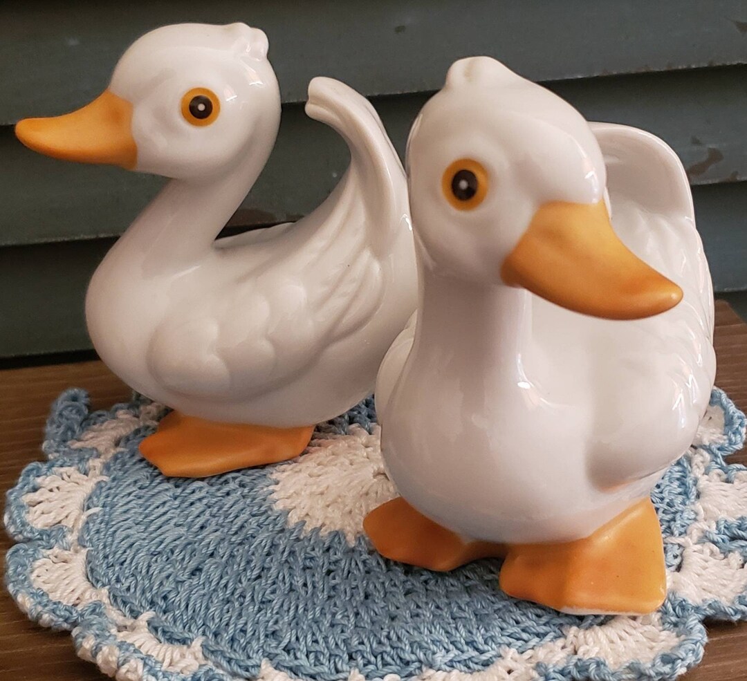 Vintage Ducks, Spring Ducks, Homco Ducks, Tiered Tray Decor, Easter ...