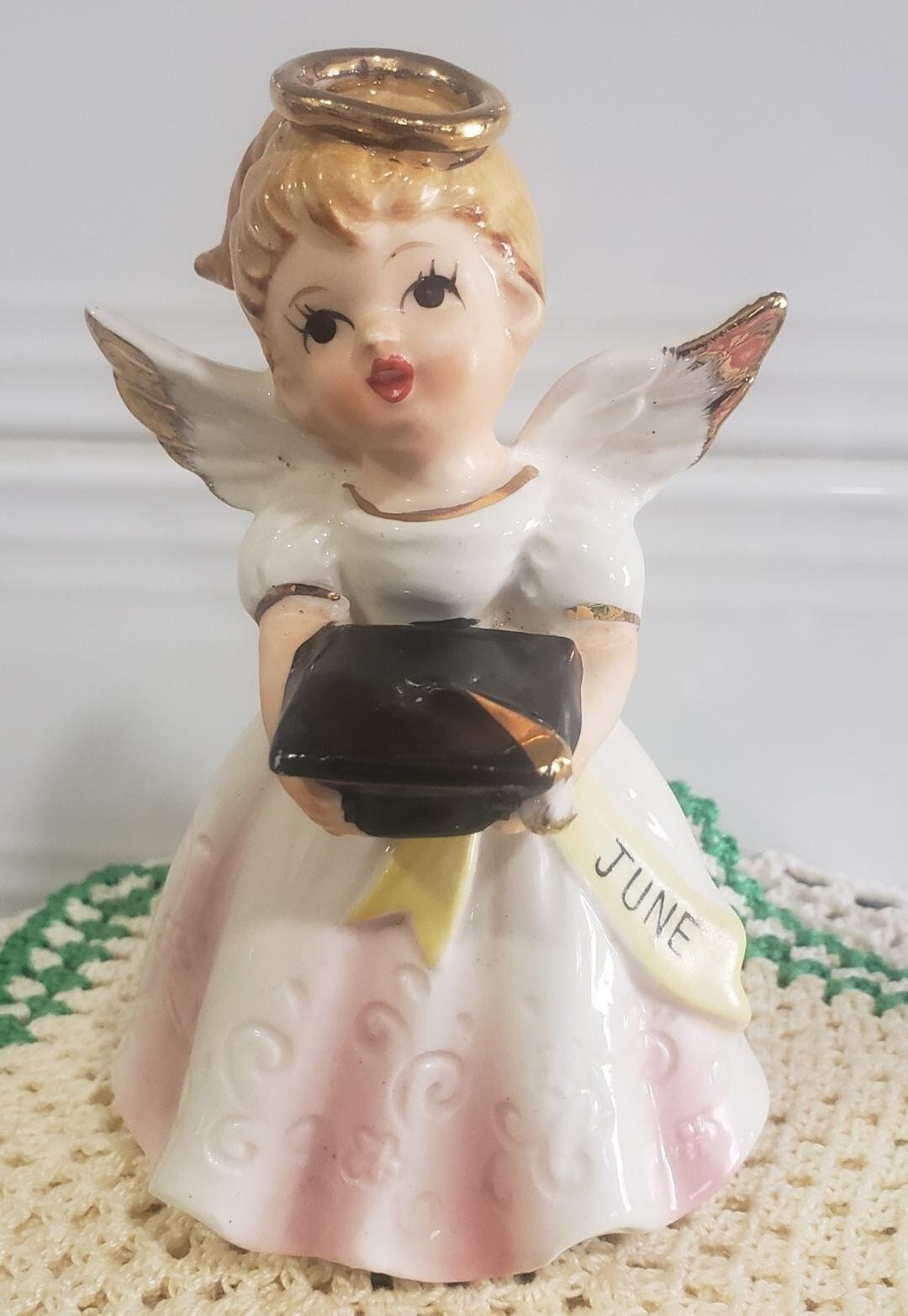 Vintage Nippon June Graduation Angel, Vintage Angel, June Angel ...