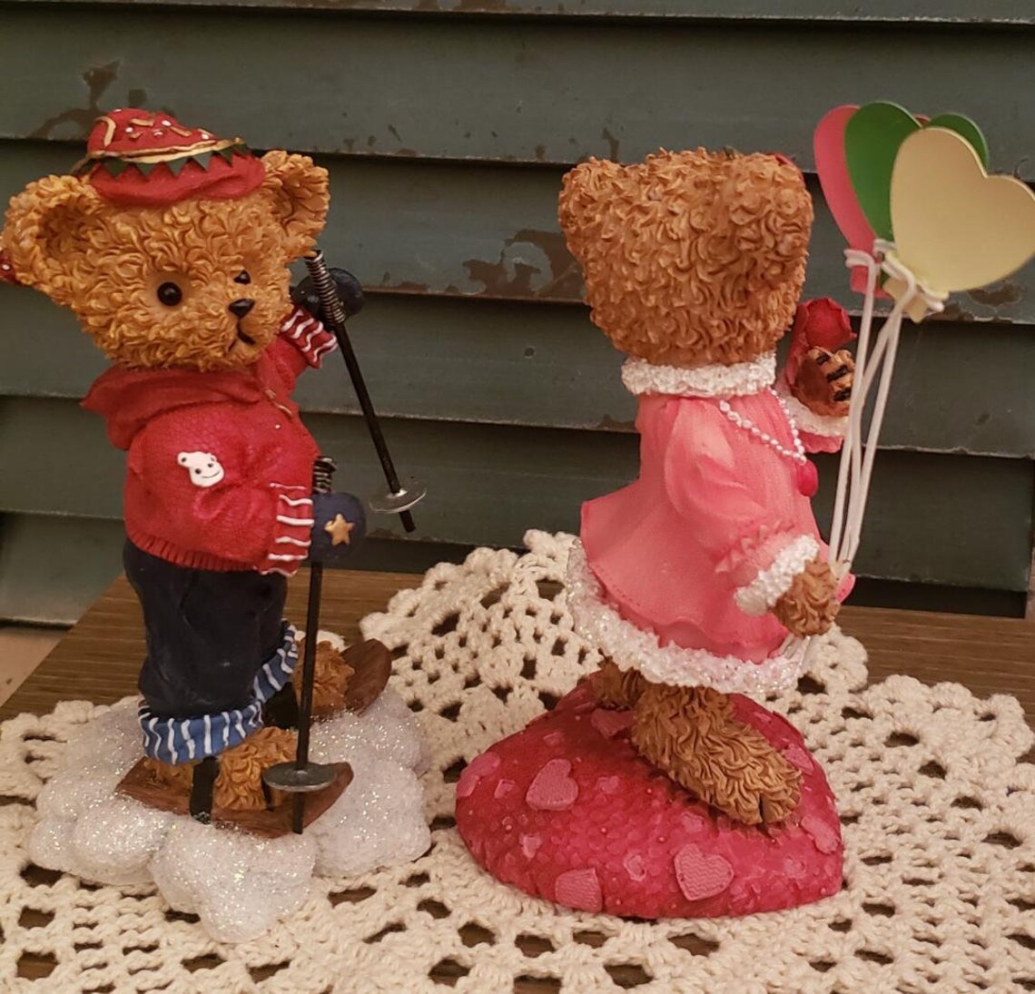 Kuddles Korner Figures, Bear Figurines, Collectable Figures, January ...