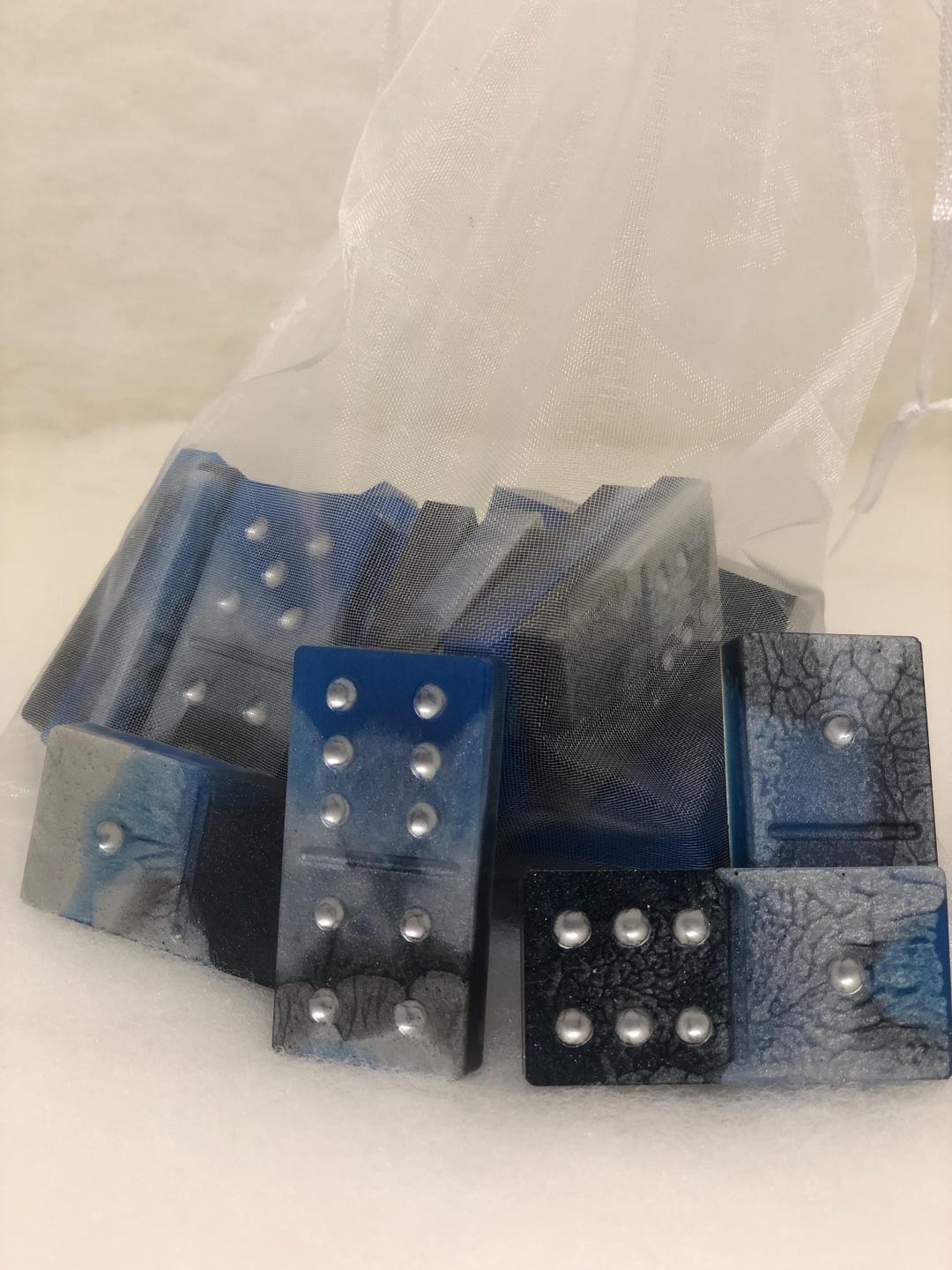Hand-crafted Resin Dominoes - Full Set - Etsy