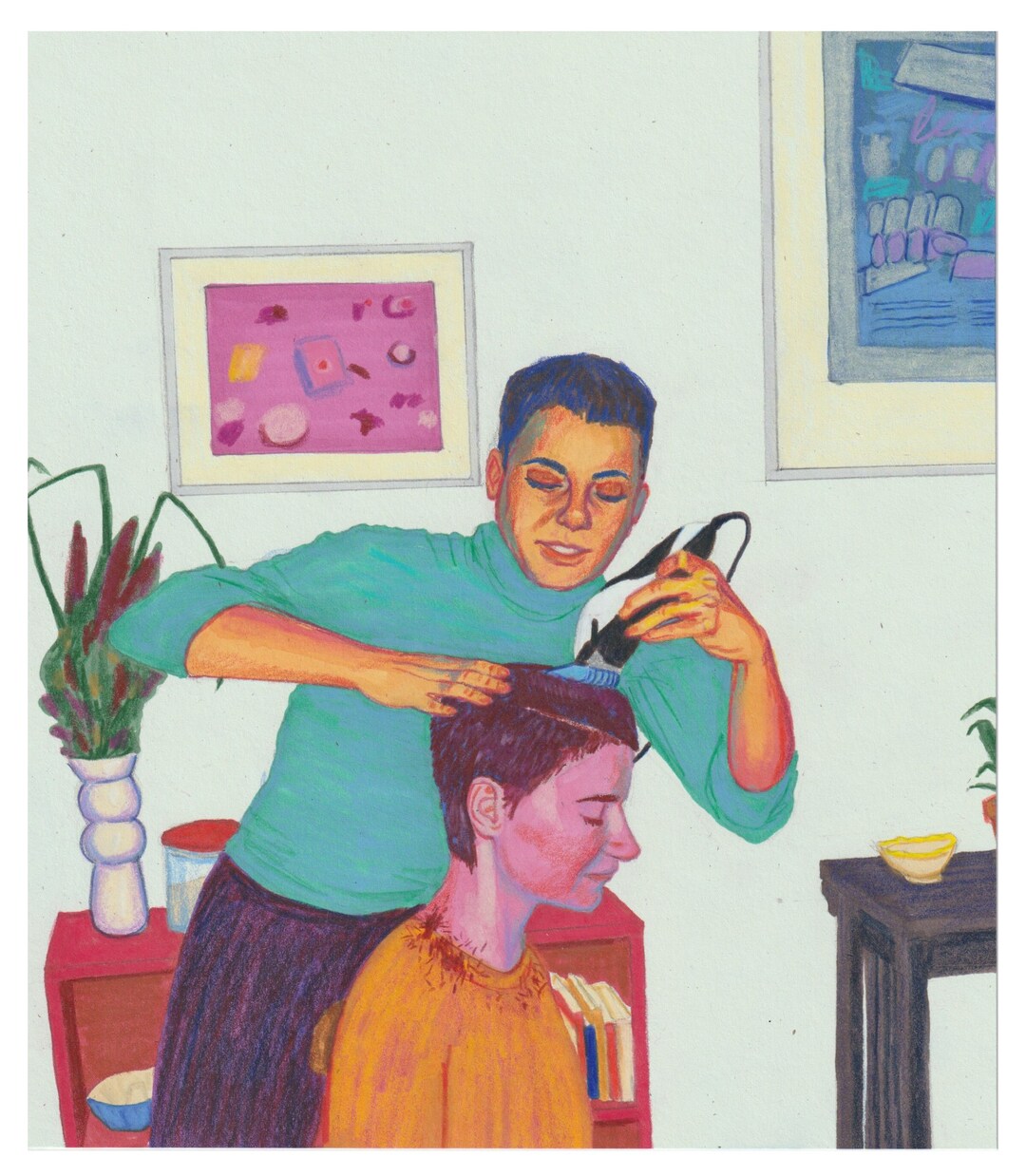 Buzzcut - Print - Etsy