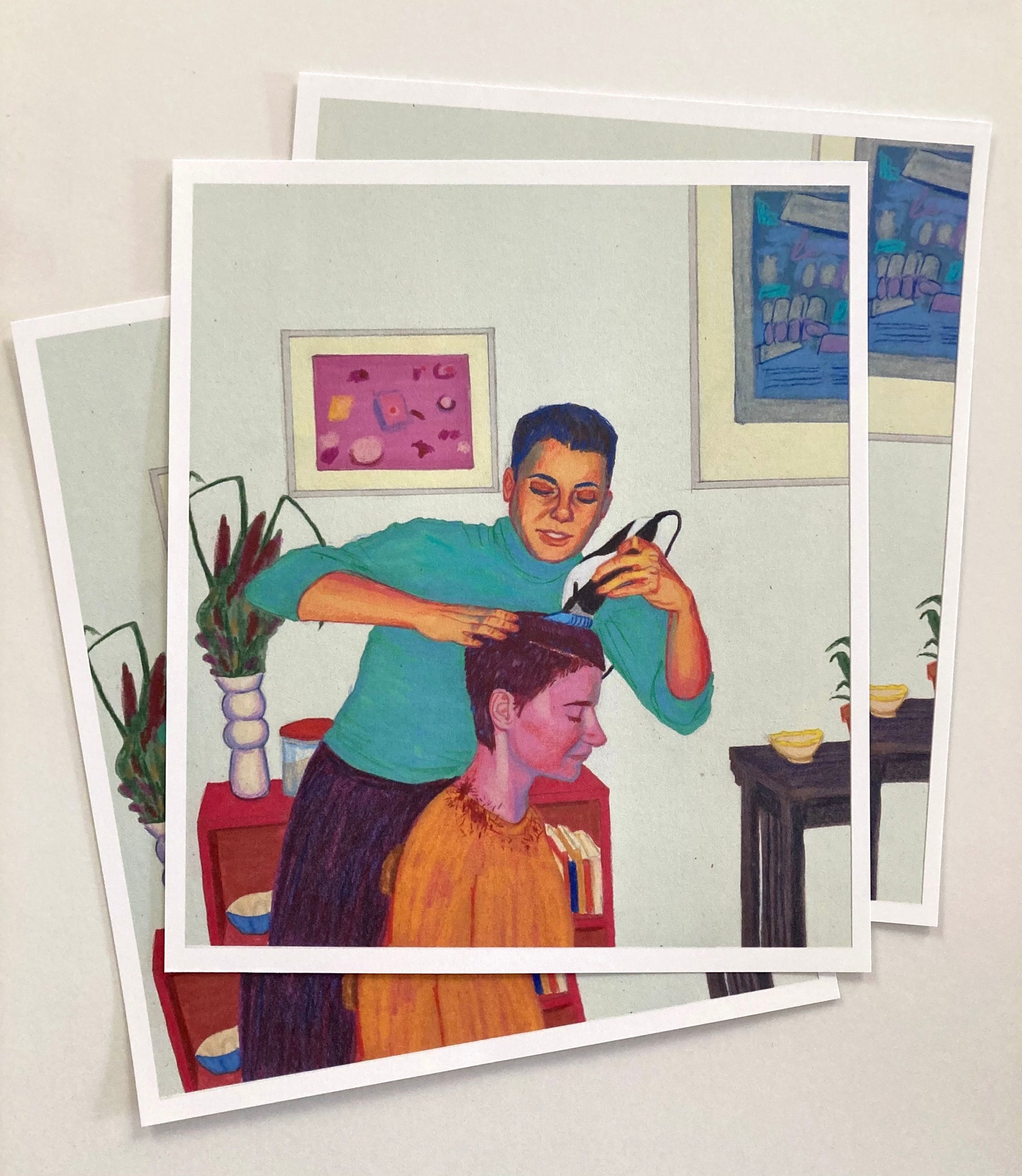 Buzzcut - Print - Etsy
