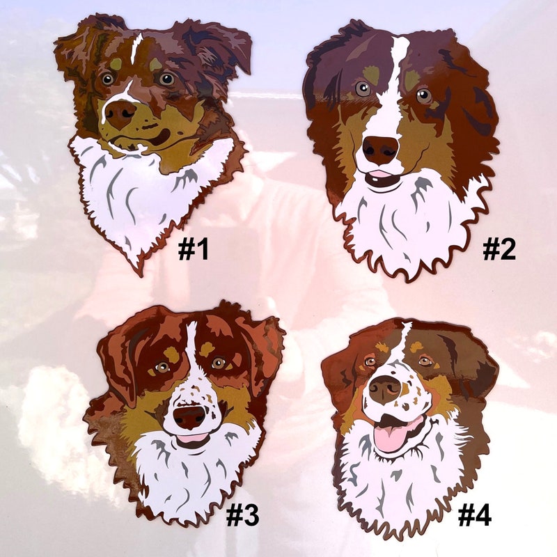 Australian Shepherd Decal - Etsy