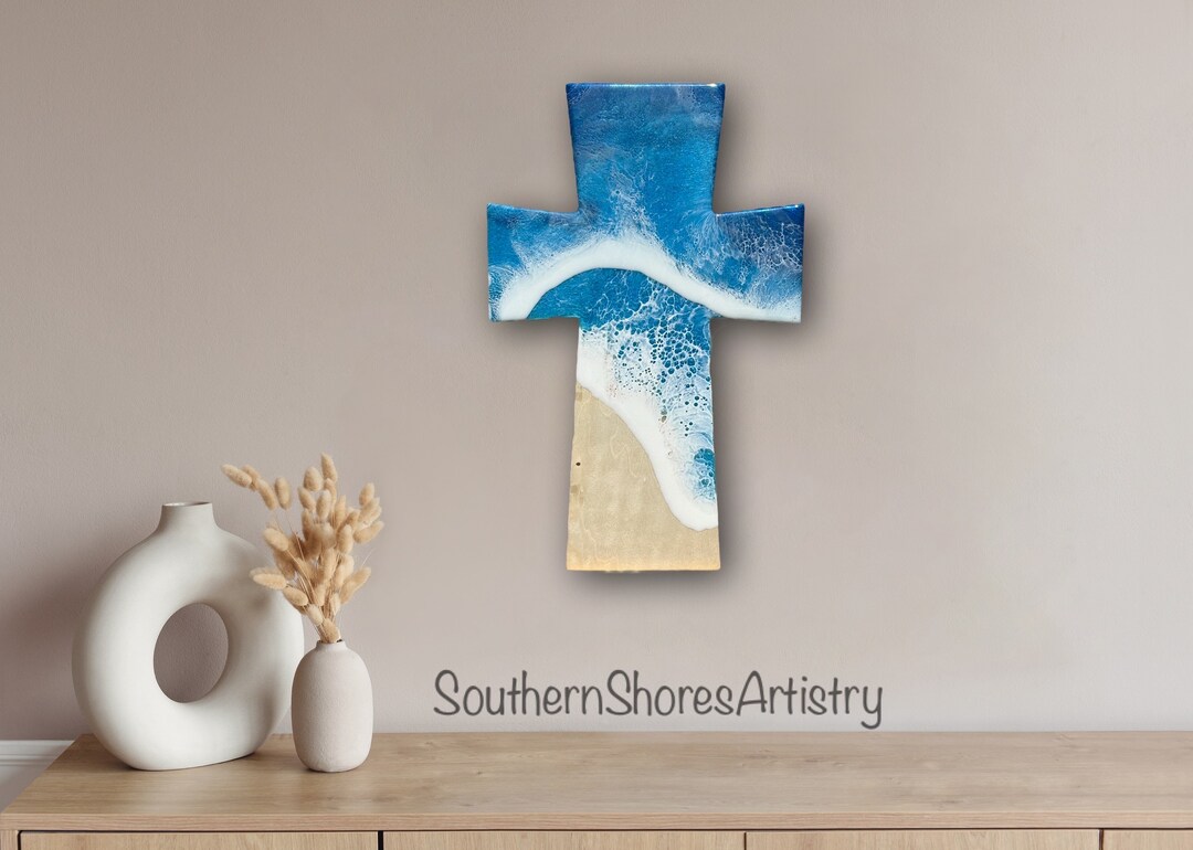 Large Ocean Cross - Etsy