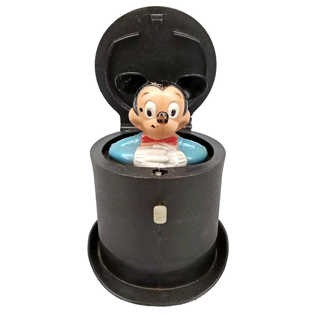 Vintage 1960s Mickey Mouse Pop-up Toy: Kohner Bros Hong Kong - Etsy
