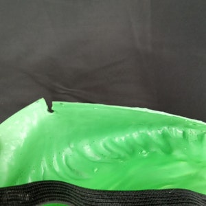 Halloween Monster Mask Green Face Vintage Trick or Treat Costume - Etsy