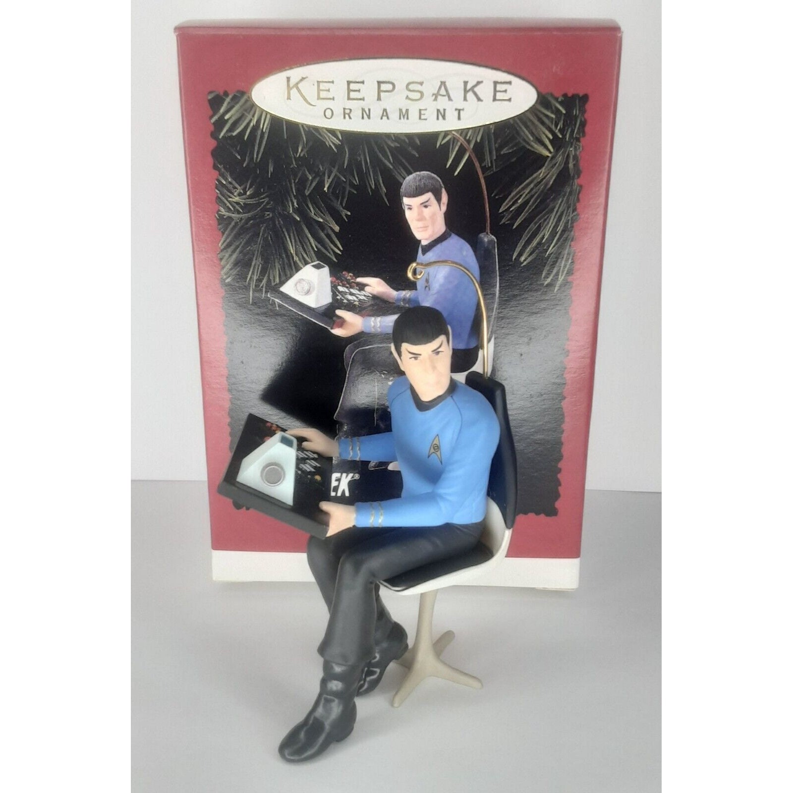 Christmas Star Trek Mr Spock Hallmark Ornament and Original - Etsy
