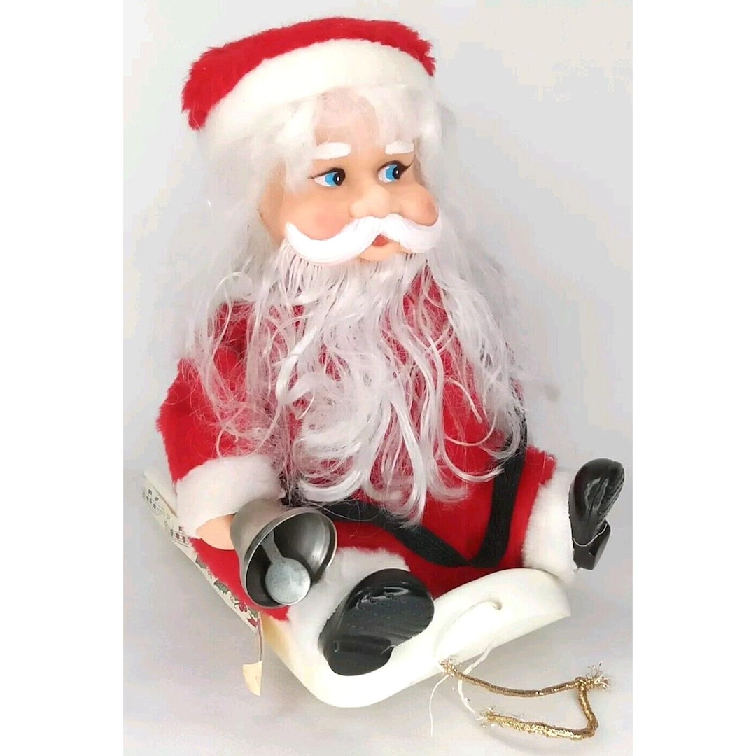 Christmas Santa Claus Woolworth's Bump N Go Battery Operated Toy ...