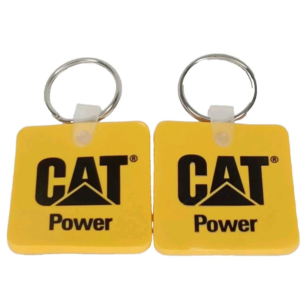 Caterpillar Cat Power Rubber Key Chain 1973 Industrial Advertisement ...