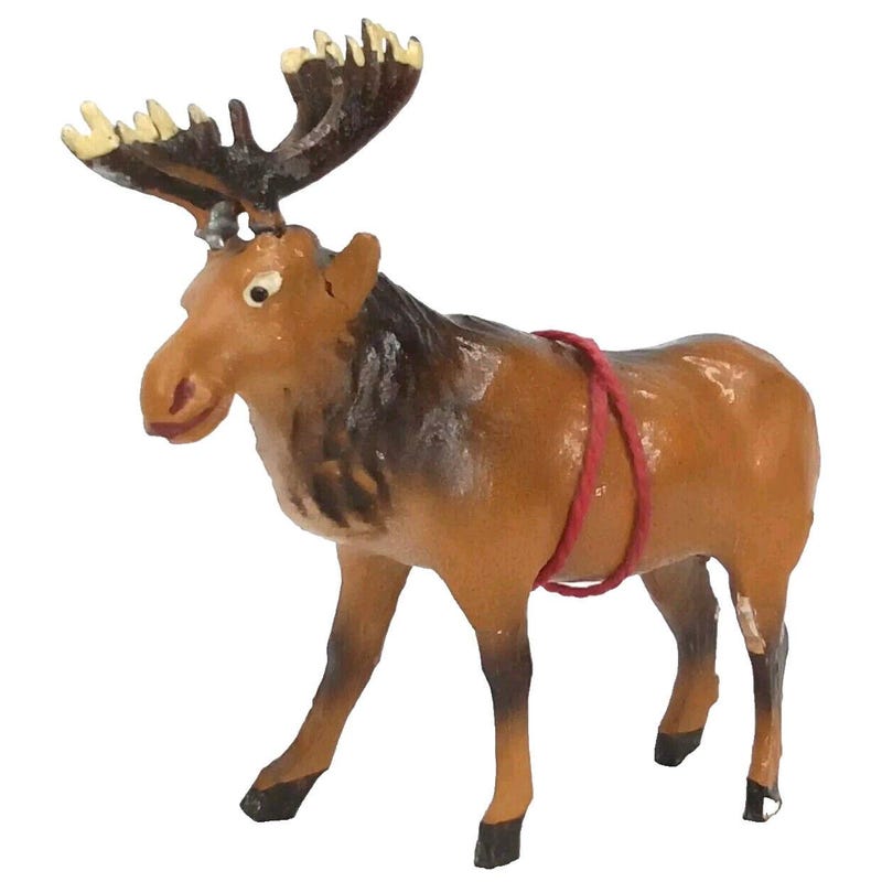Moose Figurine - Etsy