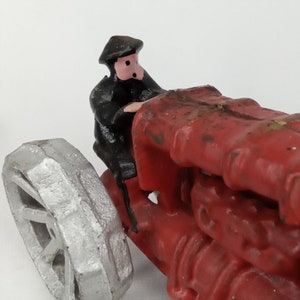 Ford Arcade Tractor Red Cast Iron Vintage Agriculture Farm Toy - Etsy
