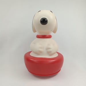 MCM Roly Poly Snoopy the Peanuts Gang Knickerbocker Toys 1960s Comic Strip Memorabilia - Etsy