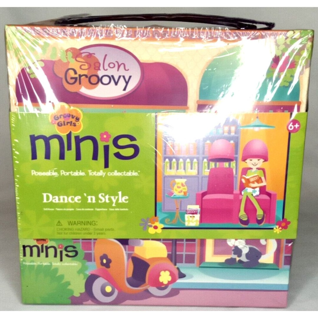 Groovy Girls Minis Dance 'N Style Salon Groovy Danceteria Sealed ...