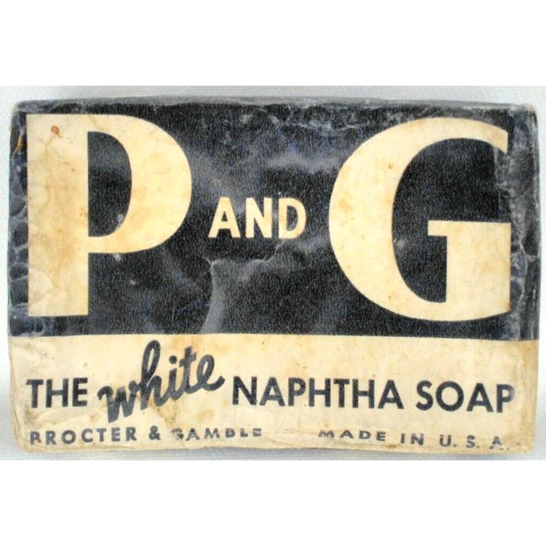 P and G the White Naphtha Soap Procter & Gamble 1920s Old Stock Vanity ...