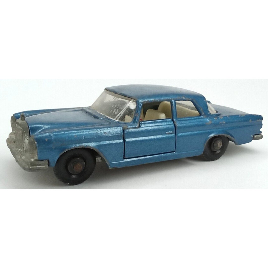 Matchbox Lesney Mercedes 300 SE Series No 46 Blue Diecast Car Vintage ...