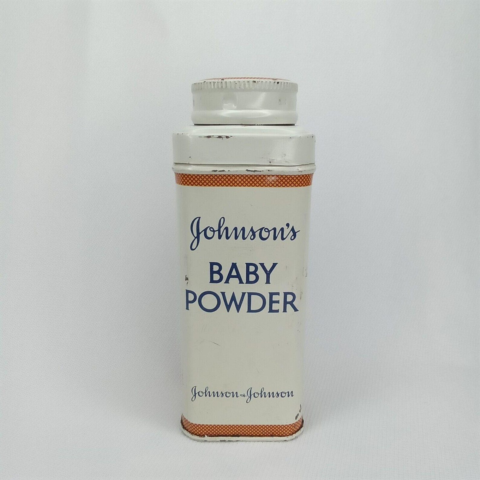 Vintage 1960s Johnson's Baby Powder Tin: MCM Display Collectible - Etsy